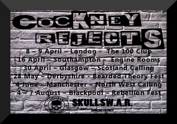 Vince Riordan vuelve a Cockney Rejects – Condenado Fanzine