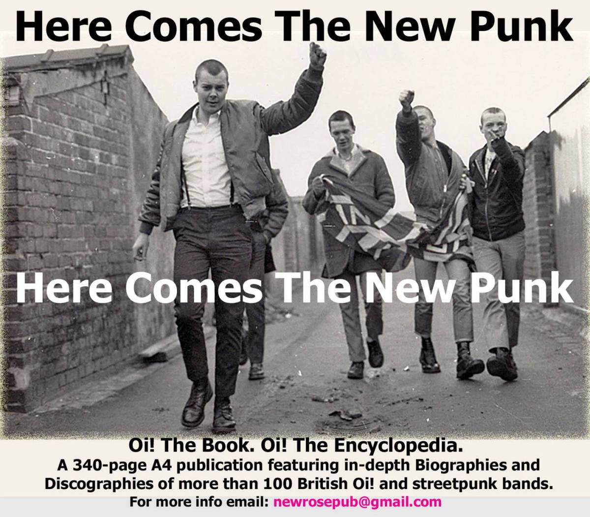 Libro ‘Here Comes the New Punk’ – Condenado Fanzine
