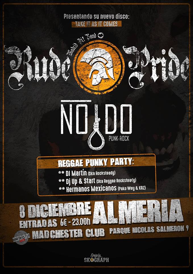 Rude Pride: Próximos conciertos – Condenado Fanzine | No Mess, No Fuss ...