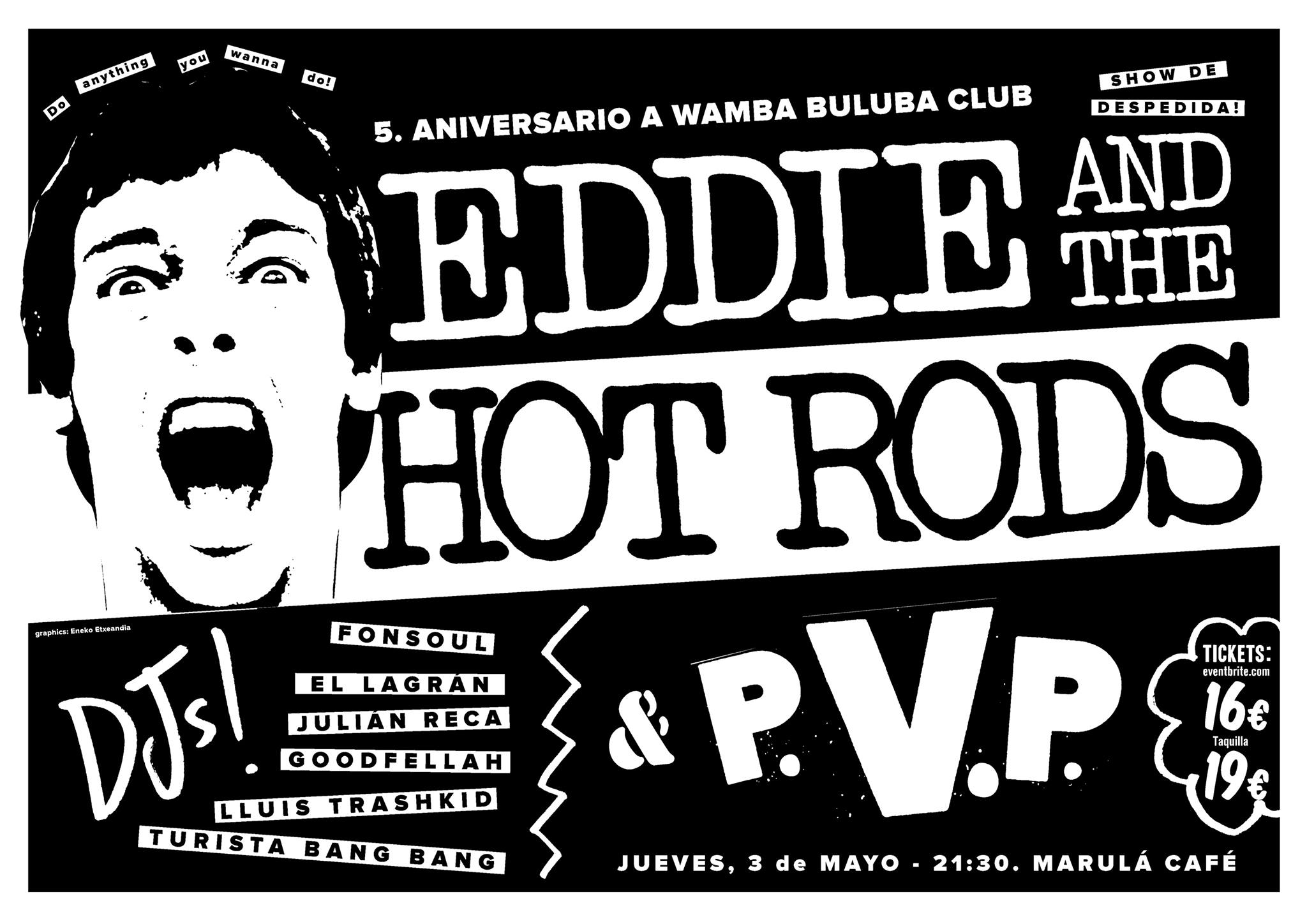 Eddie & Hot Rods + Pvp @ Barcelona – Condenado Fanzine | No Mess, No ...