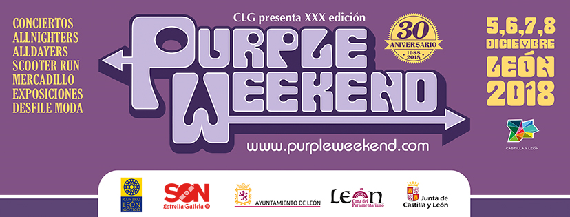 Cartel Purple Weekend 2018 – Condenado Fanzine