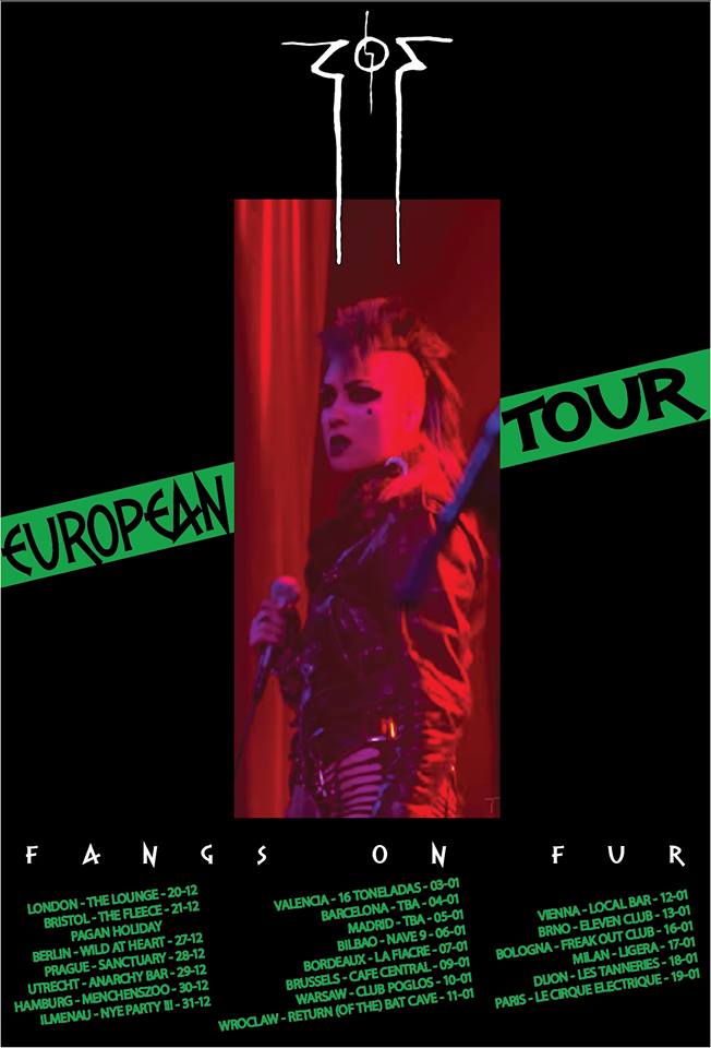 Mini gira de Fangs On Fur – Condenado Fanzine