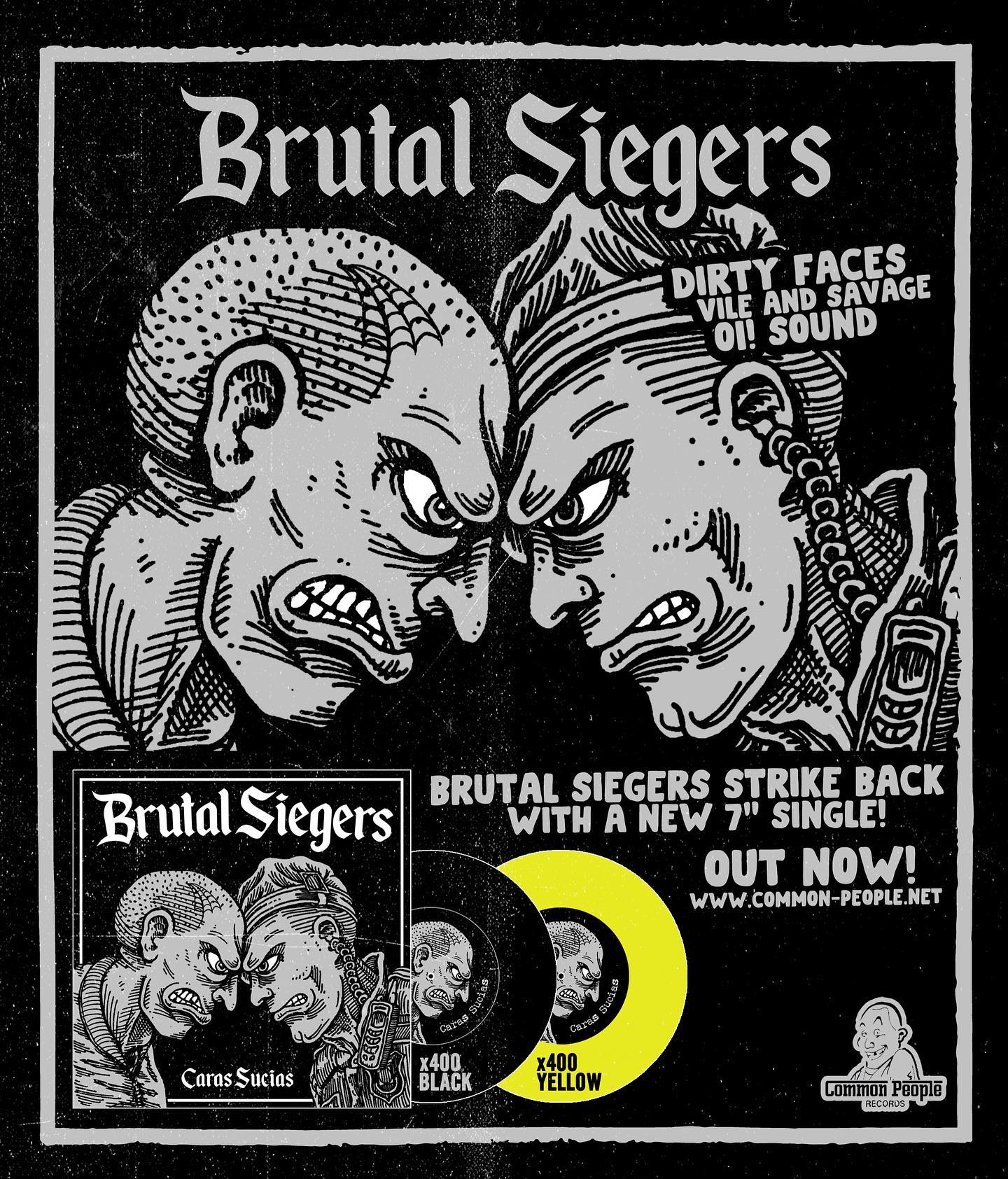 Nuevo 7″ de Brutal Siegers – Condenado Fanzine | No Mess, No Fuss, Just ...